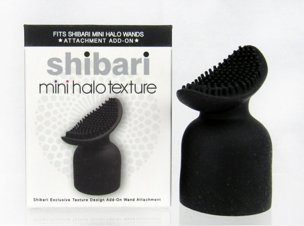 Shibari Mini Halo Attachment, Texture - ShibariWands.com
