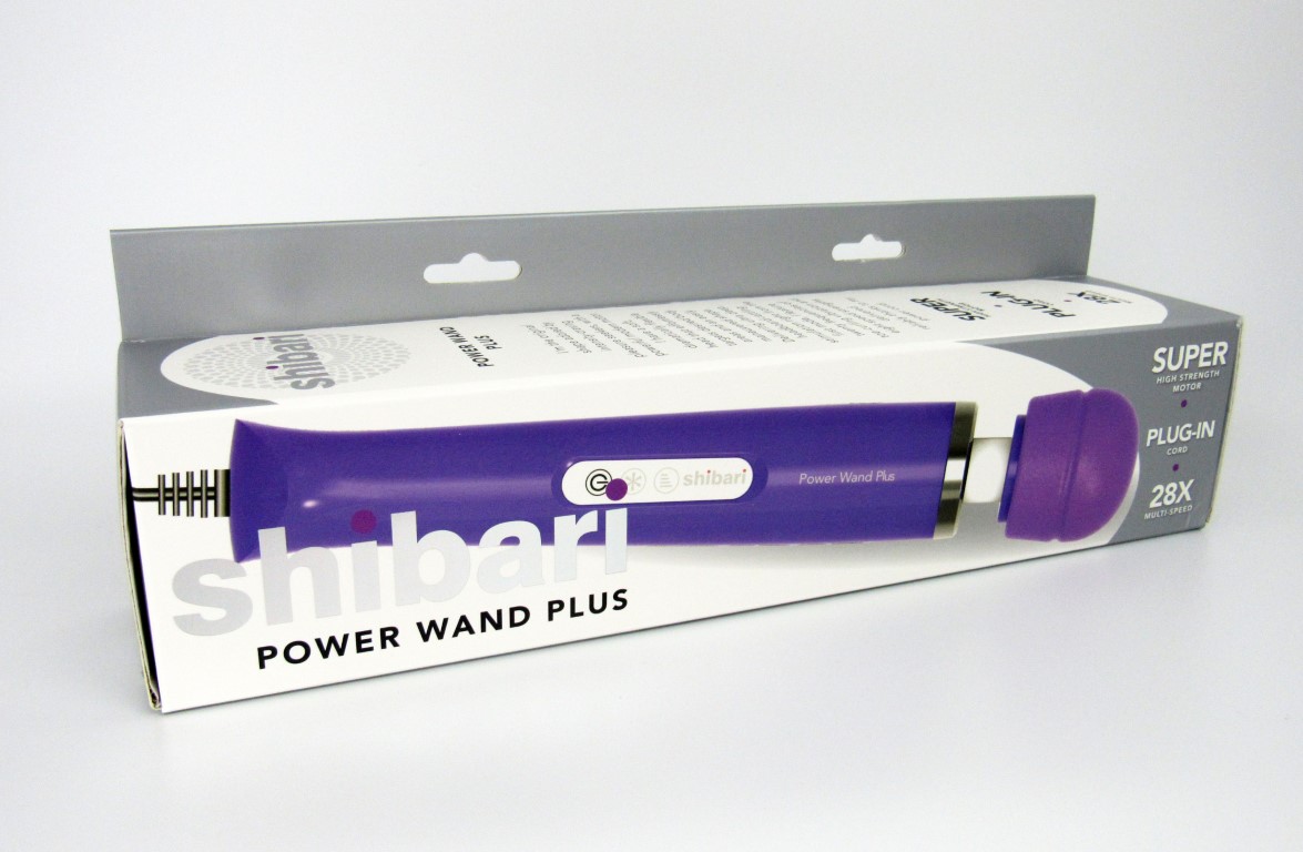 Shibari Power Wand Plus, 28 Speed Wired, Purple - ShibariWands.com